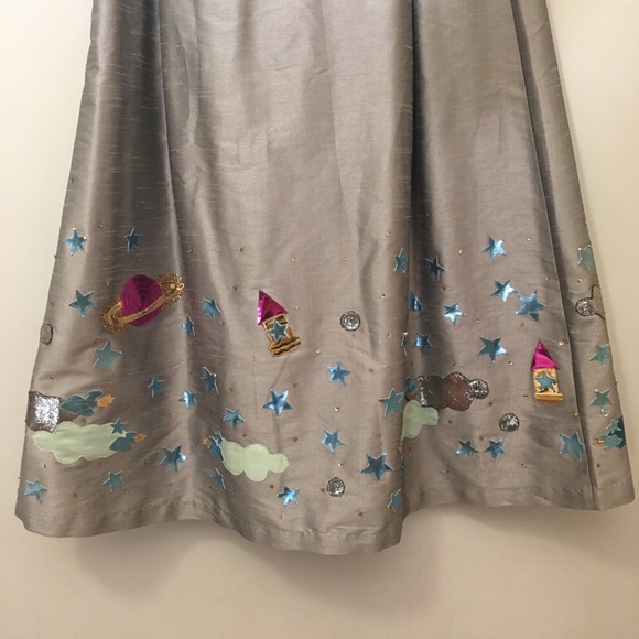 Manish Arora | Skirts | Manish Arora Galaxy Hand Beaded Appliqu Skirt ...